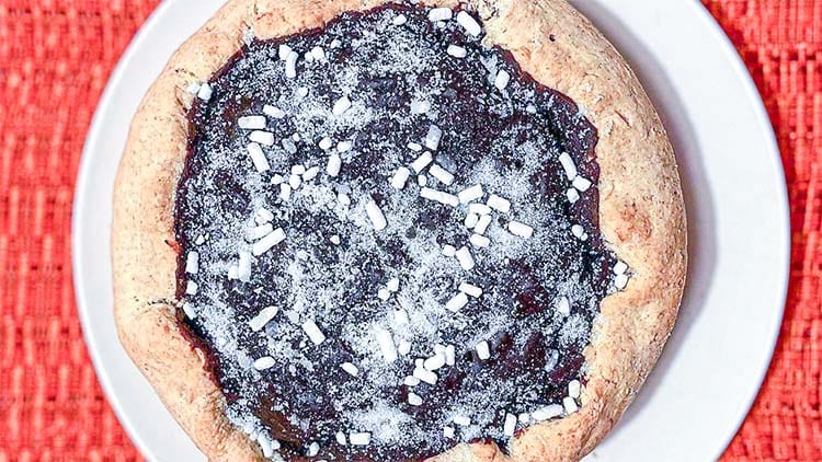 Chocolate Crostata (vegan and gluten-free recipe)